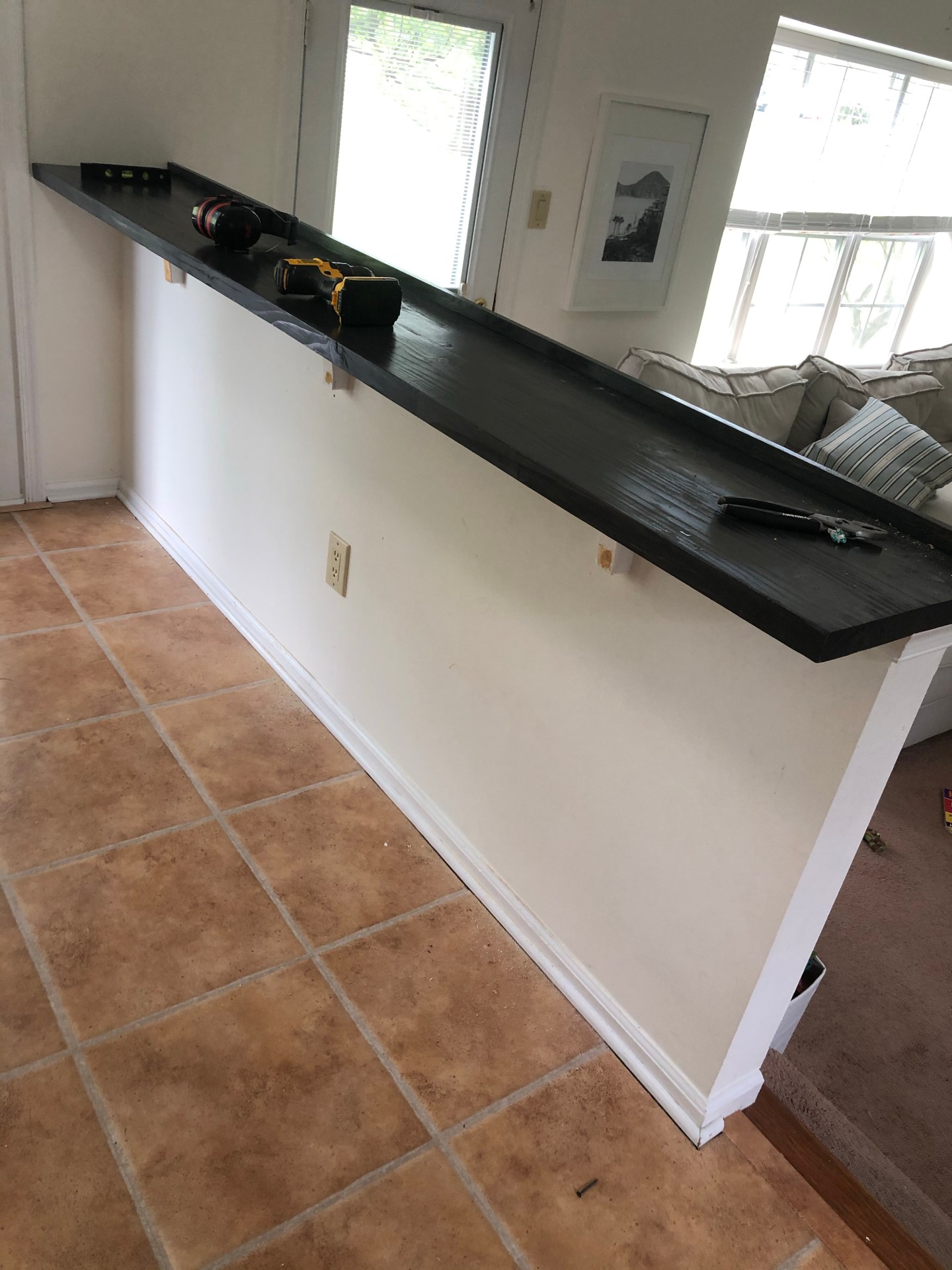 DIY Bar Top – Close Enough DIY