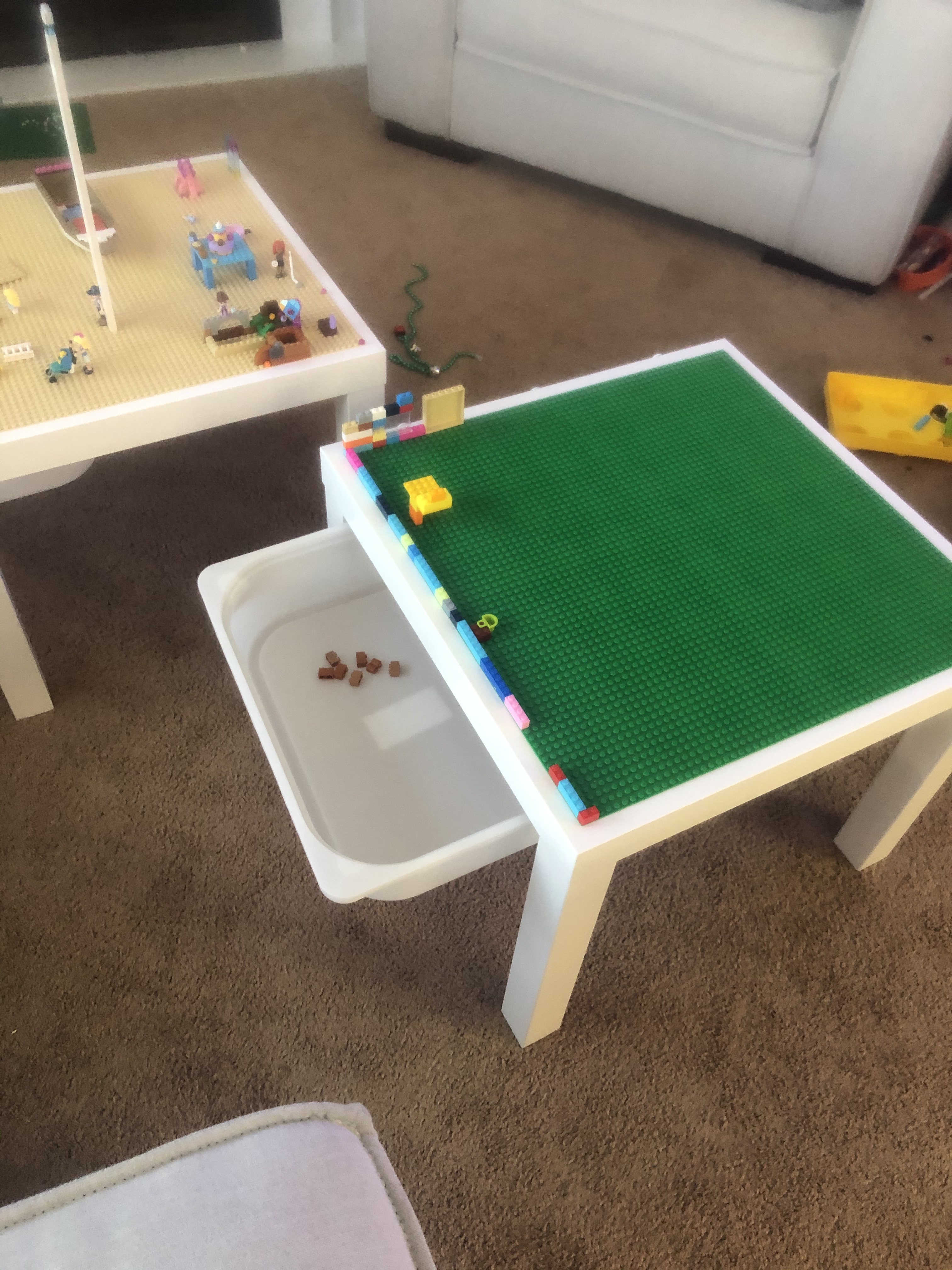 DIY Lego Table With Storage – Close Enough DIY