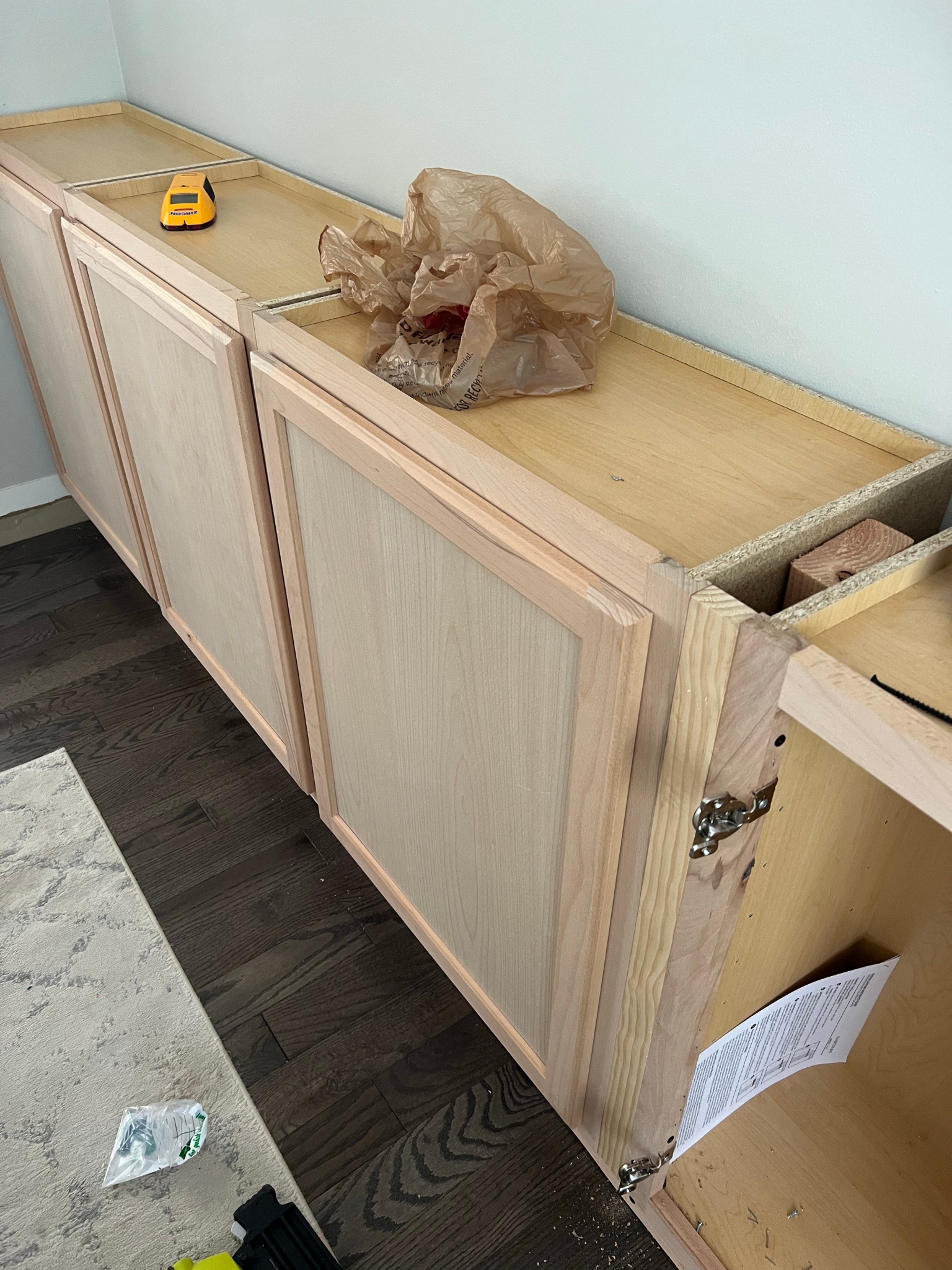 Dining Room Storage with Stock Cabinets – Close Enough DIY
